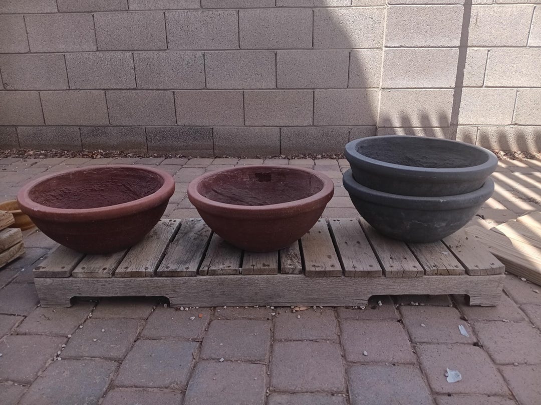 African Clay Planters - Etsy