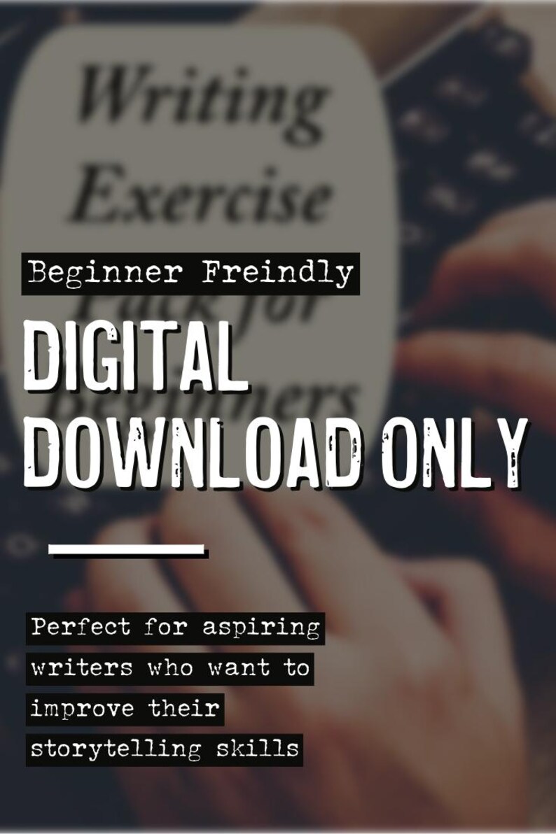 Creative Writing Exercise Pack for Beginners, Aspring Writers ...
