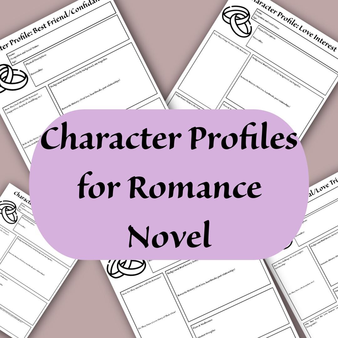 Character Profiles for Romance Novel Writers to Create Strong ...