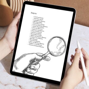 Detective Writing Prompts Bundle, Mystery Story Ideas for Fiction ...