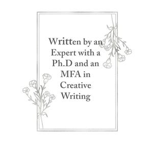 Romance Writing Prompts Floral Printable PDF for Writing Inspiring Love ...