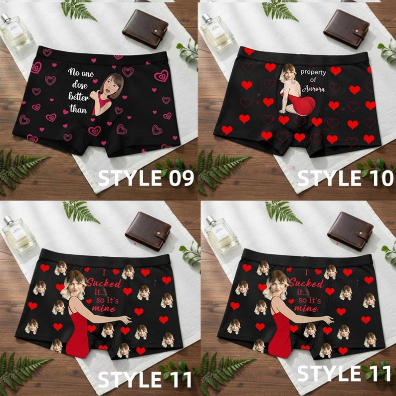 Custom Man Boxers With Picture, Custom Underwear for Men, Underwear ...