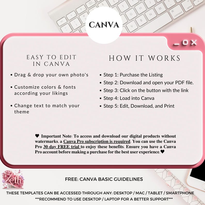 Rose Gold Bakery Logo, Baking Logo, Stylish Custom Pastry Logo, Cake ...