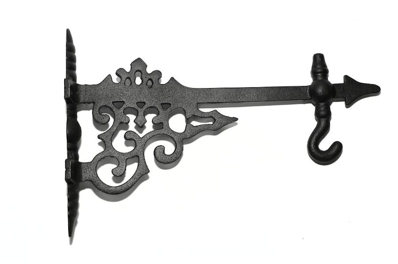 Dragonfly Hook Bracket – Cast Iron Wall Hanger for Planters, Bird ...