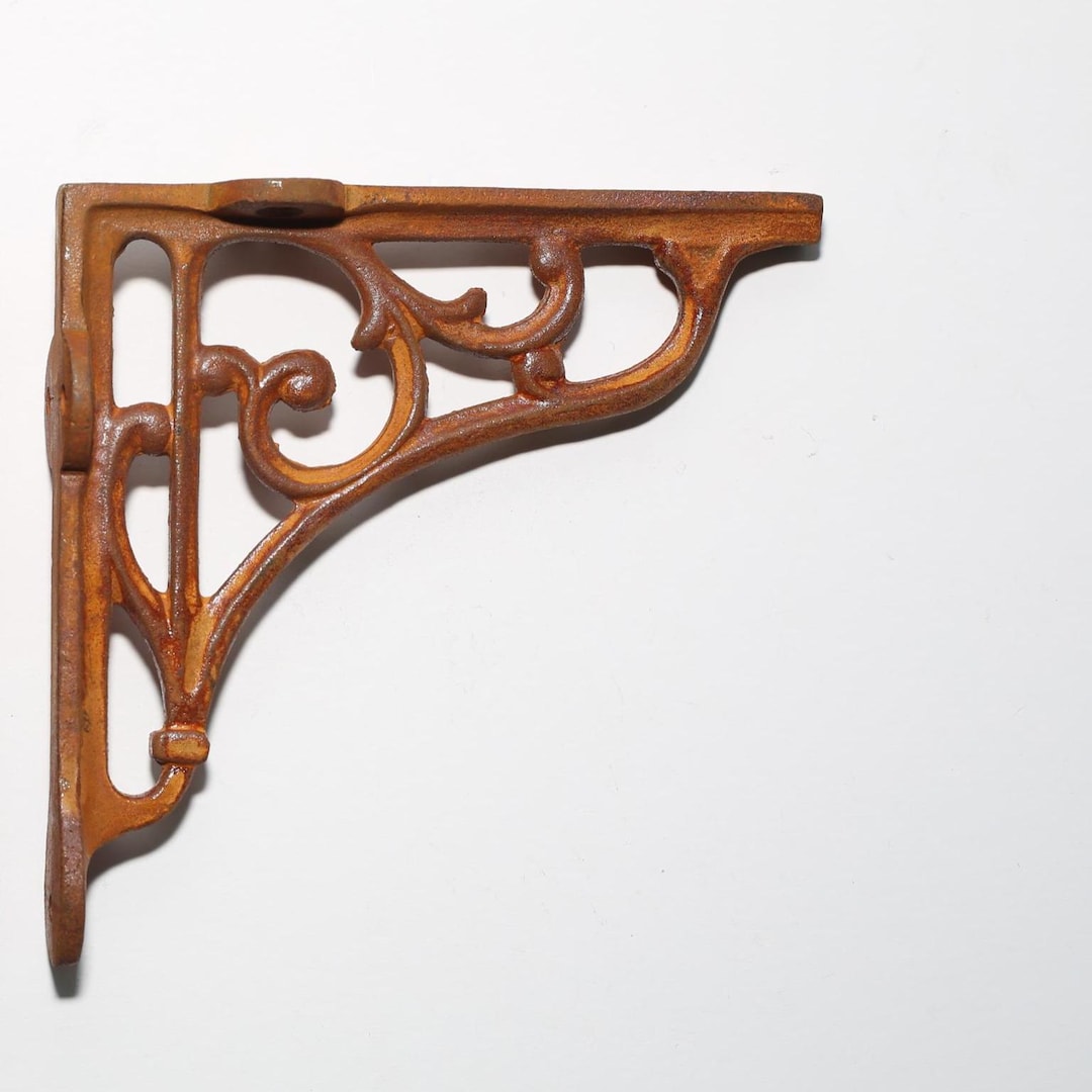 Heavy Duty Shelf Bracket – Victorian Heritage Rust – Decorative Wall ...