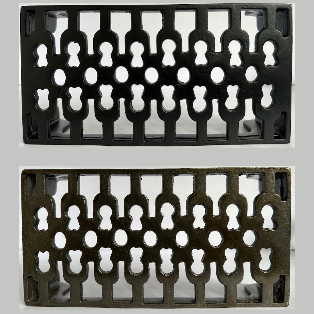 Keyhole Air Bricks Covers Vents Grille Cast Iron 8x4 Wall/floor Cavity ...