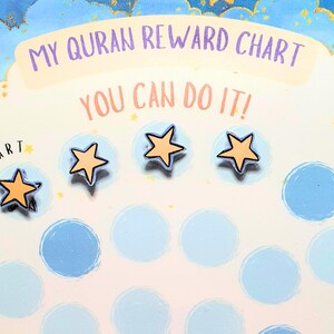 Quran Reward Chart Printable Sticker Chart for Kids Behavior Chart Goal ...