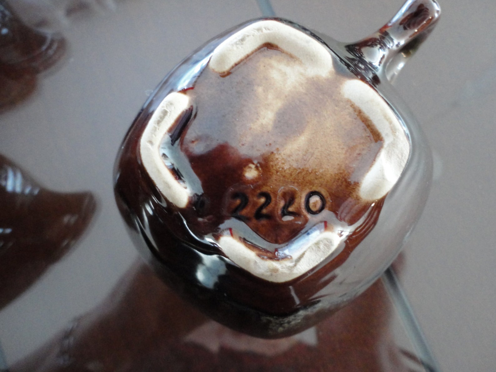 Vintage Beauceware Pottery Dk Brown Coffee Set 2181 Made in - Etsy