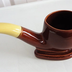 70s Brown/yellow Pipe Dish Pottery Made in USA - Etsy Canada
