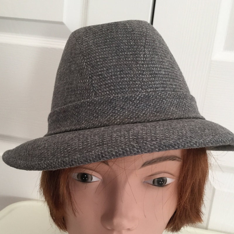 Wool Tweed Hat - Etsy