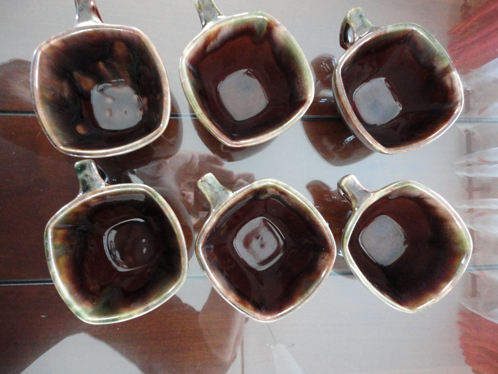 Vintage Beauceware Pottery Dk Brown Coffee Set 2181 Made in - Etsy