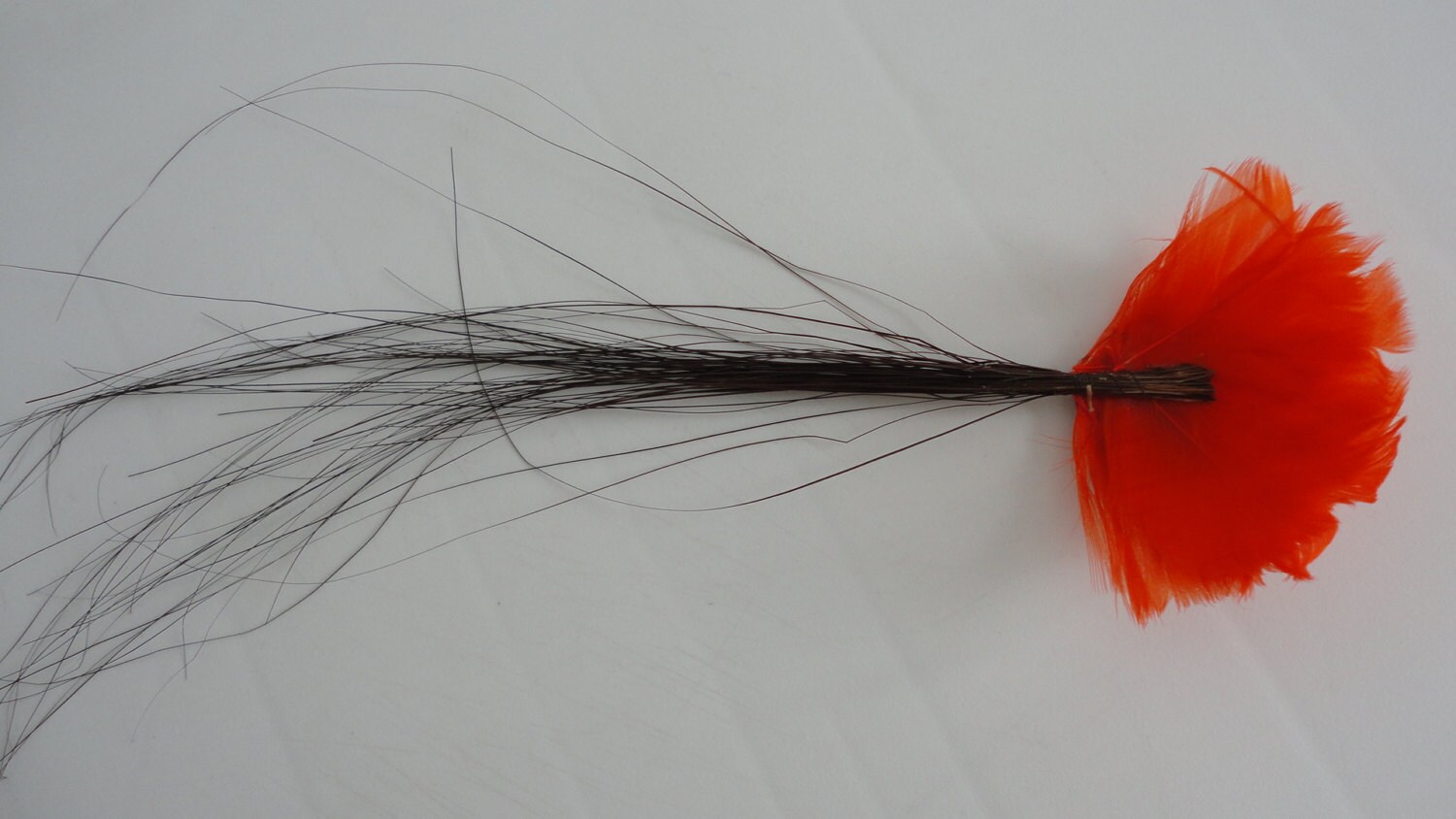 60s Orange/black Feathers Cluster Women Hat Accent Milinery - Etsy Canada