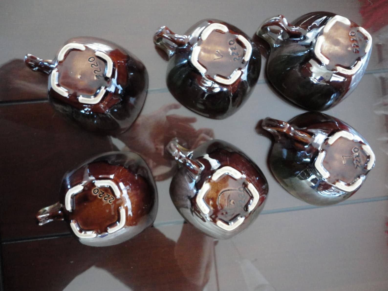 Vintage Beauceware Pottery Dk Brown Coffee Set 2181 Made in - Etsy