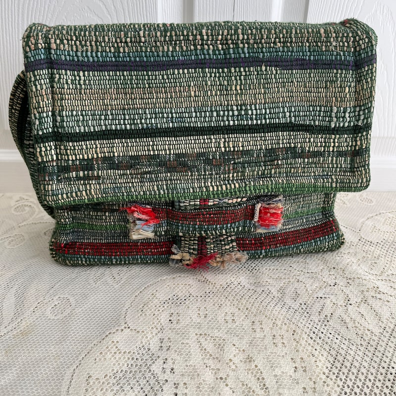 Woven Cotton Bag - Etsy