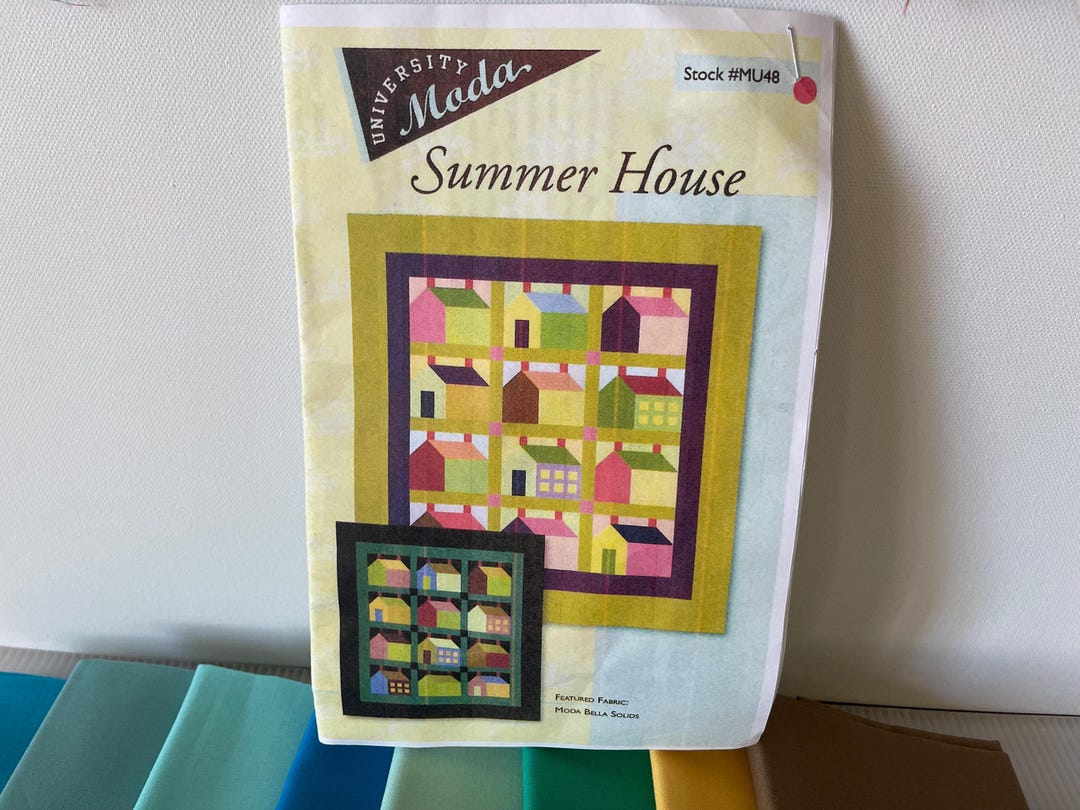Summer House Quilt Kit by Moda - Etsy