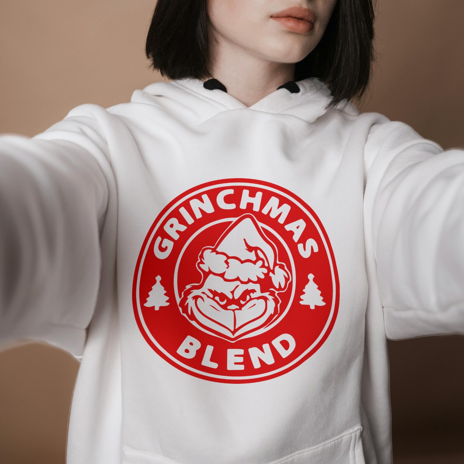 Grinchmas Red PNG Design Art for the Holidays Grinch PNG for All Your ...