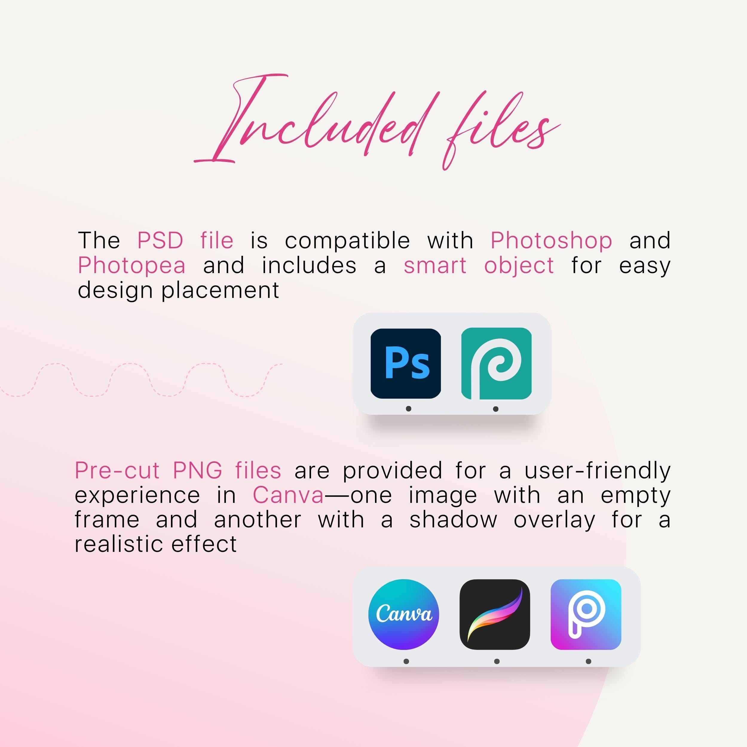 2x3 Poster Mockup: Flatlay PSD & PNG Template (photoshop/canva Digital ...