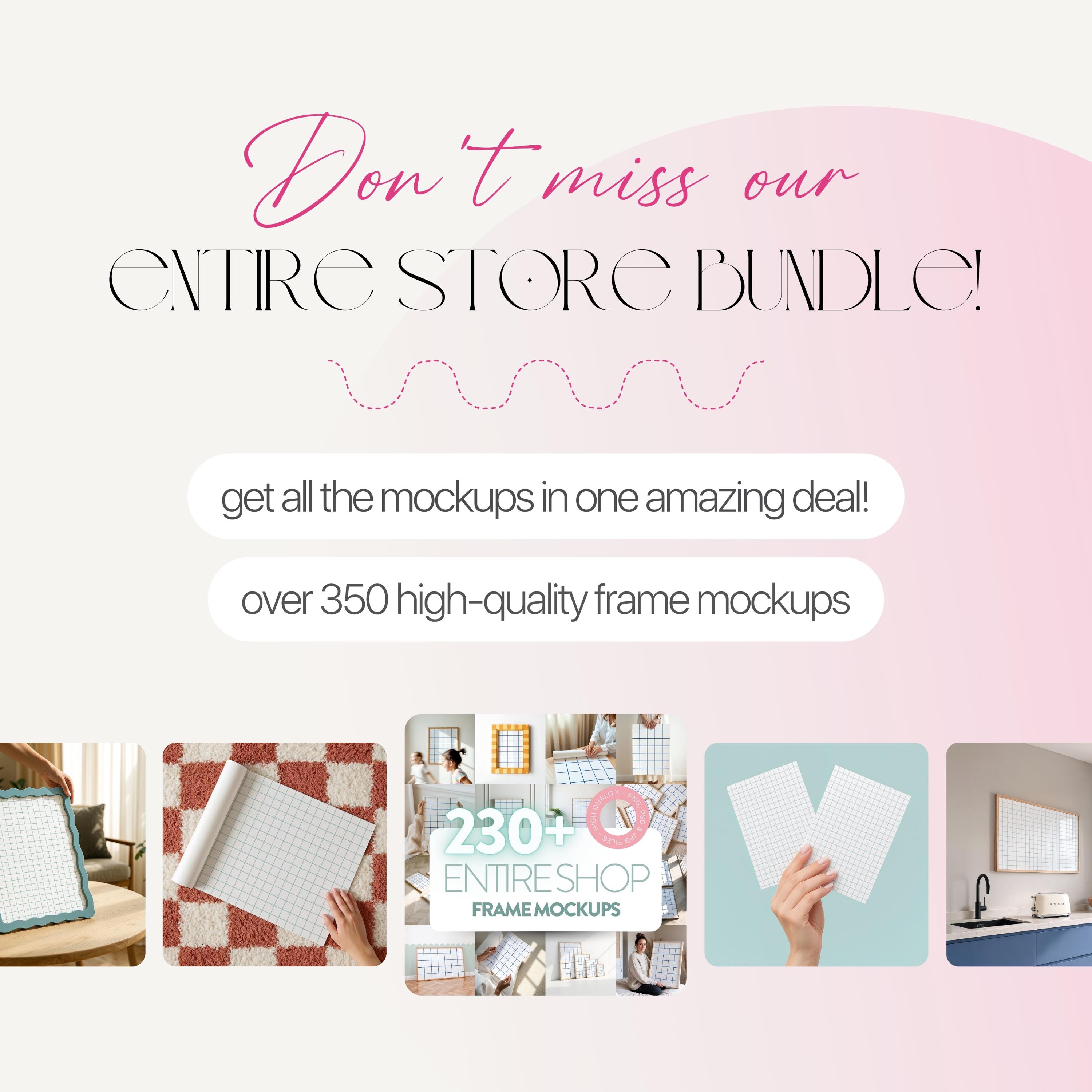 Horizontal Poster Mockup: 3x2 Ratio, Canva & Photoshop (digital ...