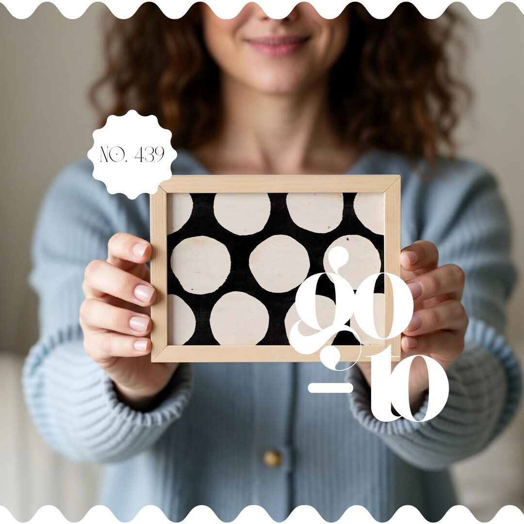 5x7 Horizontal Frame Mockup With Person: Hands Holding Frame, Woman ...