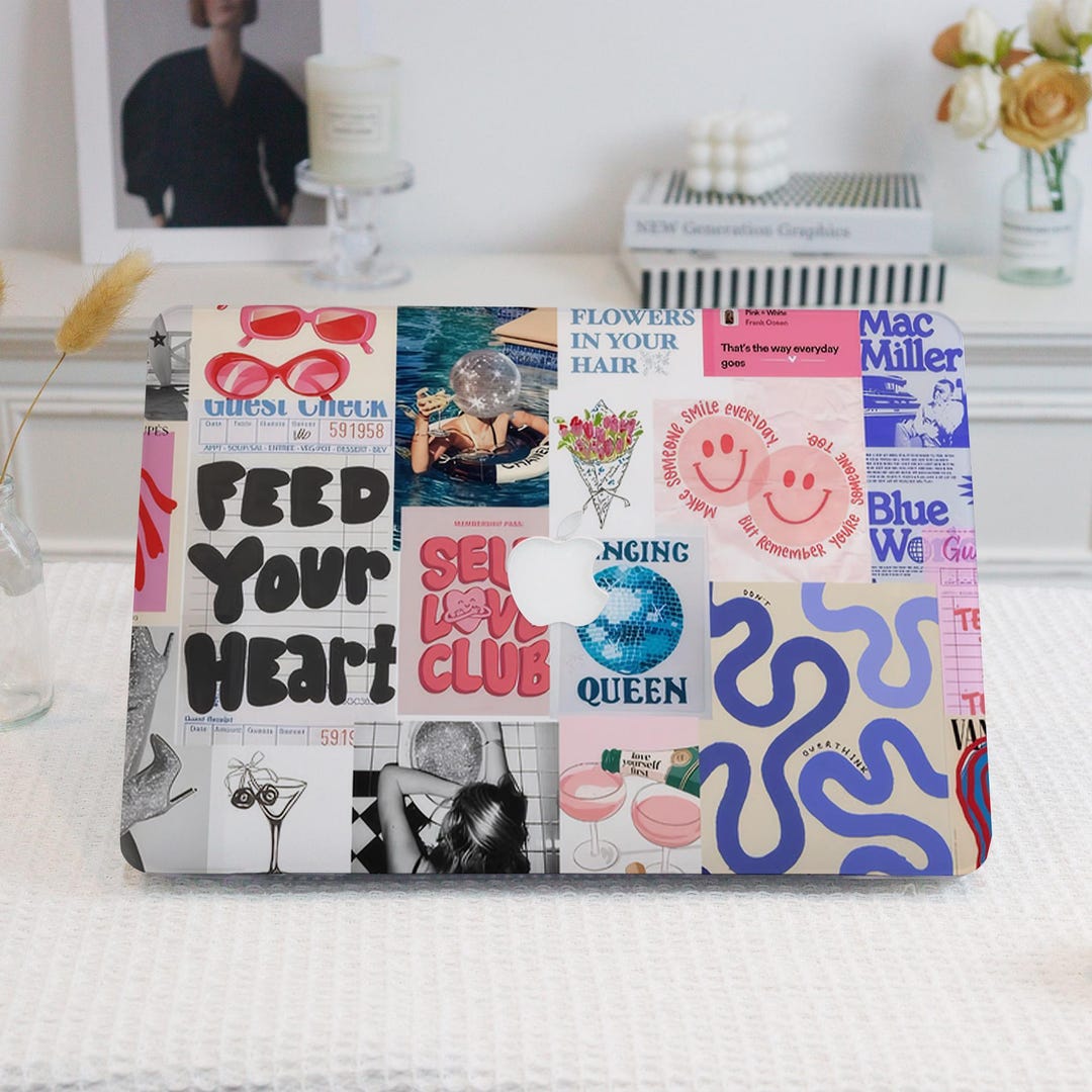 Retro-vibes and Self-care-oriented MacBook Case for MacBook Ret 15/13,air 15/13/11,apple Laptop ...