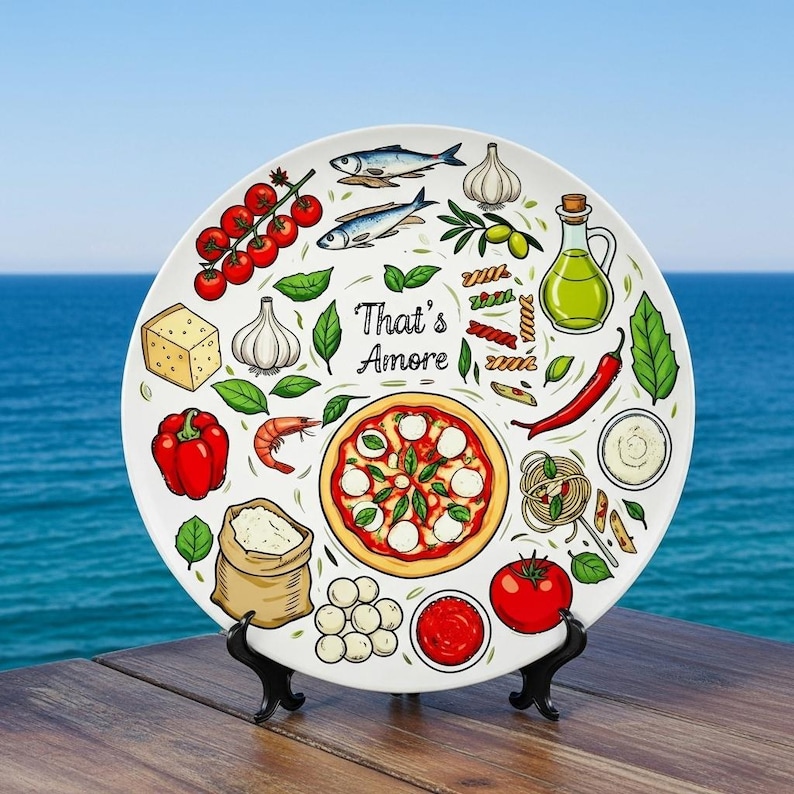 That’s Amore Italian Decorative Plate – Ceramic Decor - Etsy
