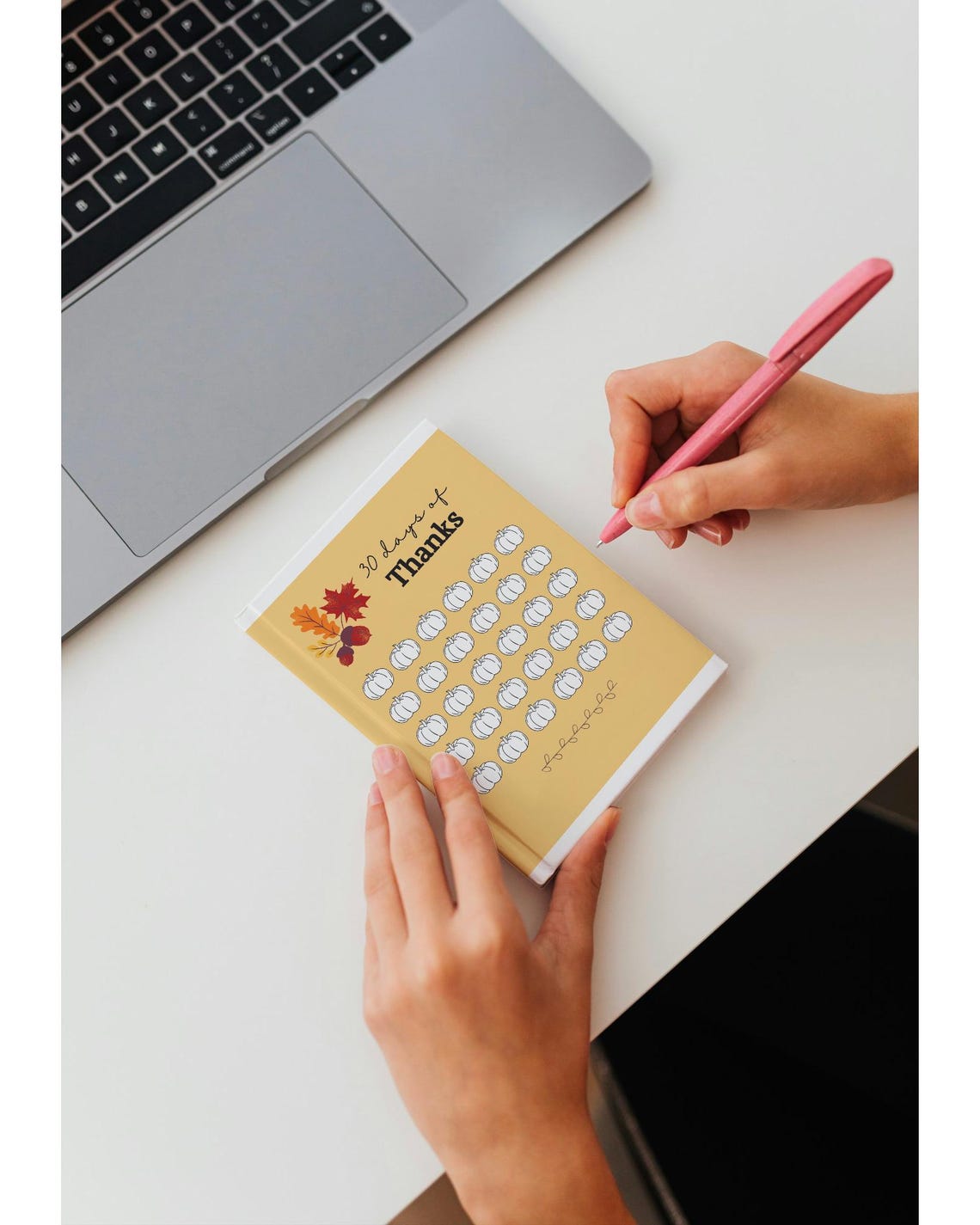 30 Days of Thanks, 30 Days of Gratitude, Thankful Chart Log, Tradition ...