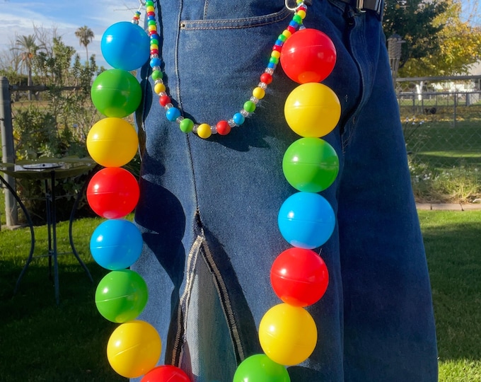 Ball Pit Kandi Belt Chain - Etsy