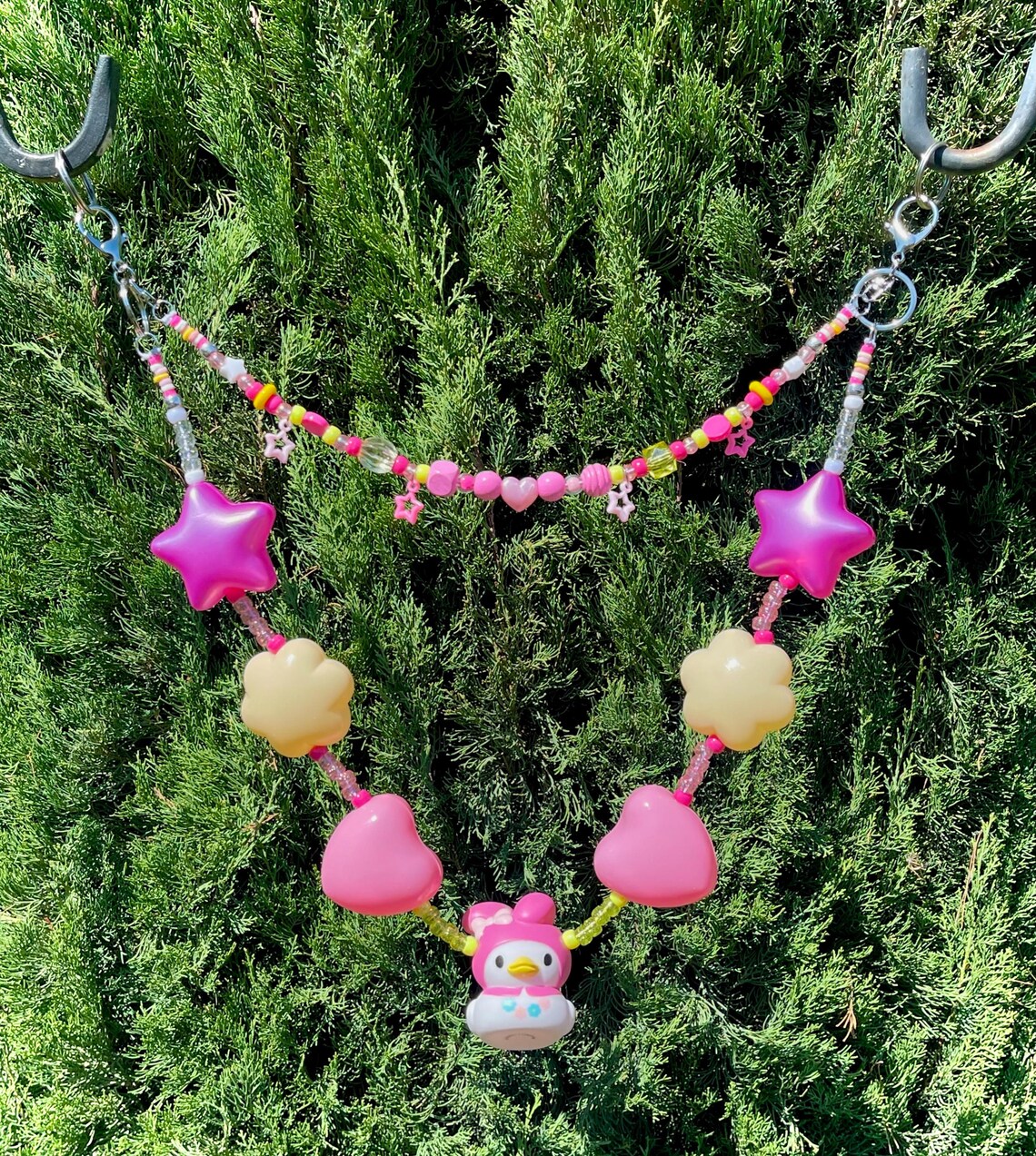 My Melody Kandi Star Belt Chain - Etsy