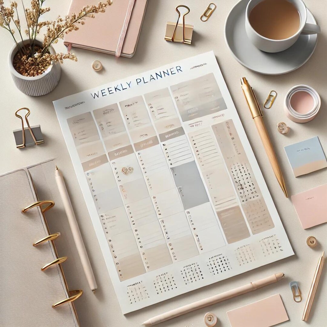 Ultimate Weekly Planner Digital Download Printable PDF Planner for ...