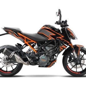 KTM DUKE 250 Cartoon Graphic Kit, High Quality Motorcycle Body Decal ...