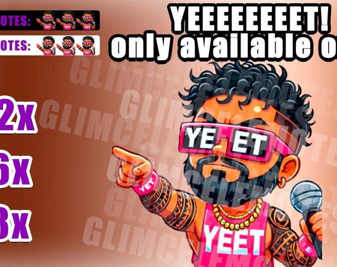 WWE Yeet Jey Emote - Twitch Chibi Design Emotes - Etsy