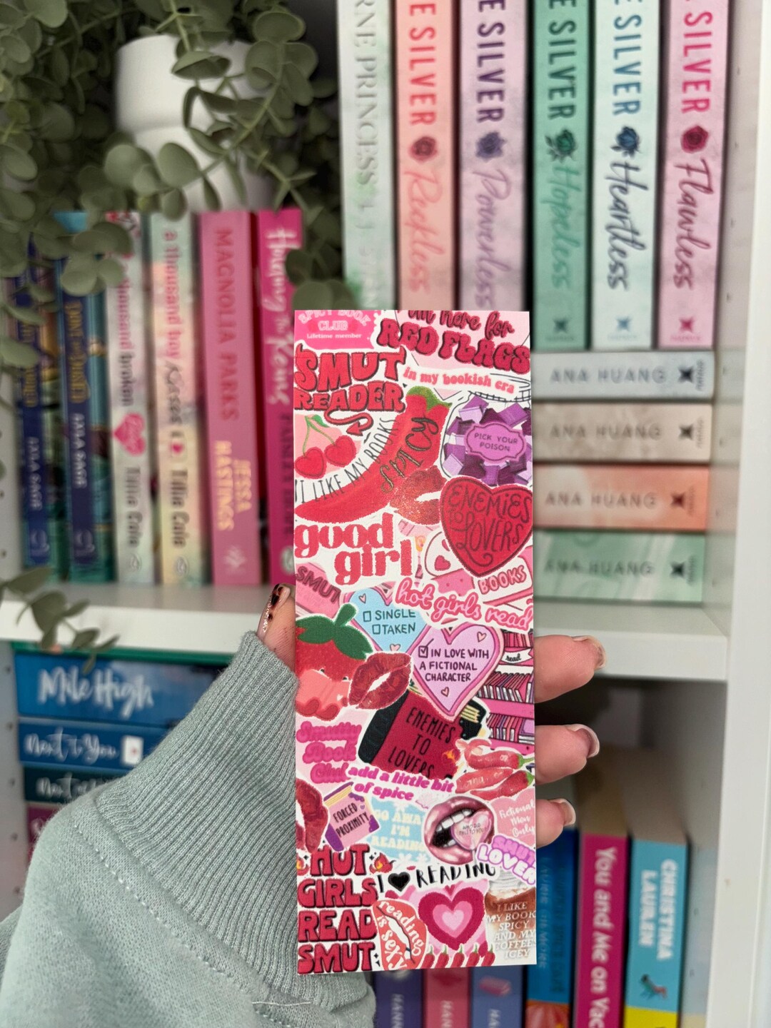 Spicy Book Lovers Bookmark - Etsy UK