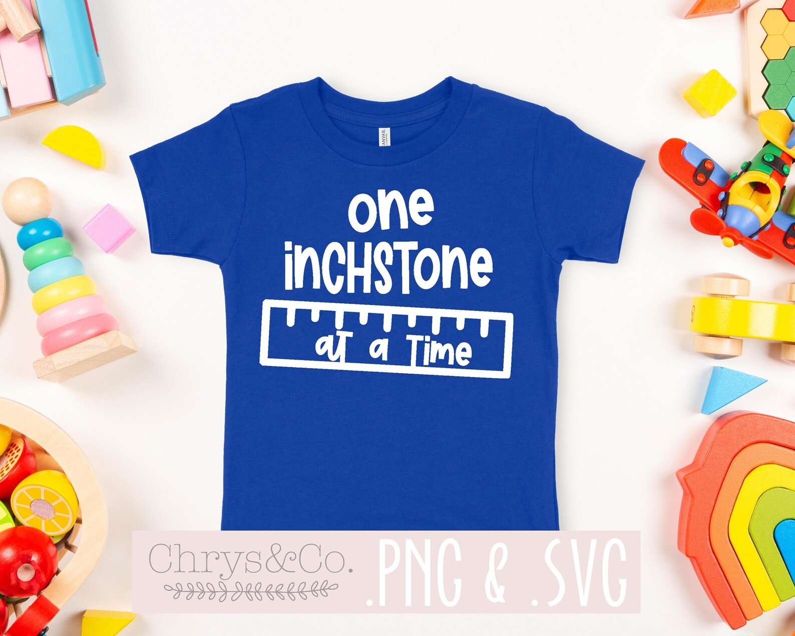 One Inchstone at a Time SVG Cricut PNG File Digital Design Clip Art ...