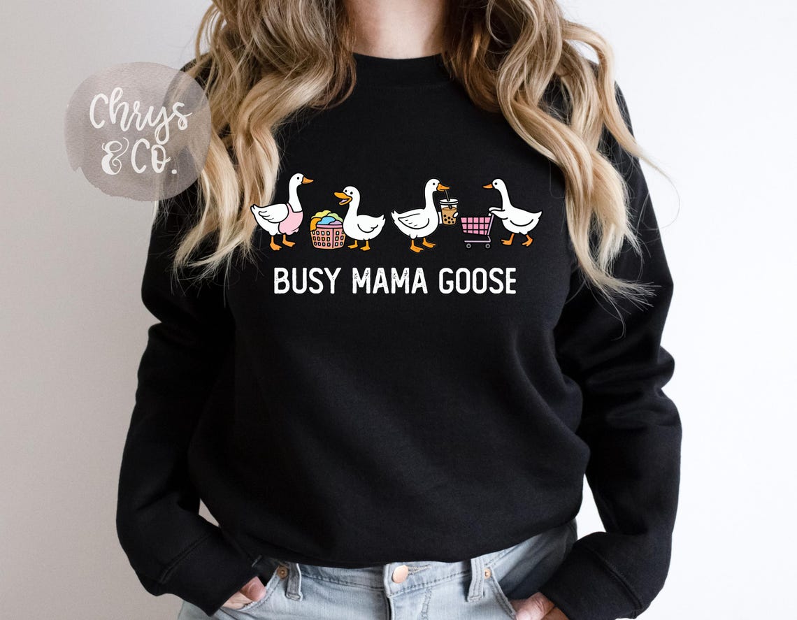 Busy Mama Goose PNG: Funny DIY Clip Art (digital Download) - Etsy