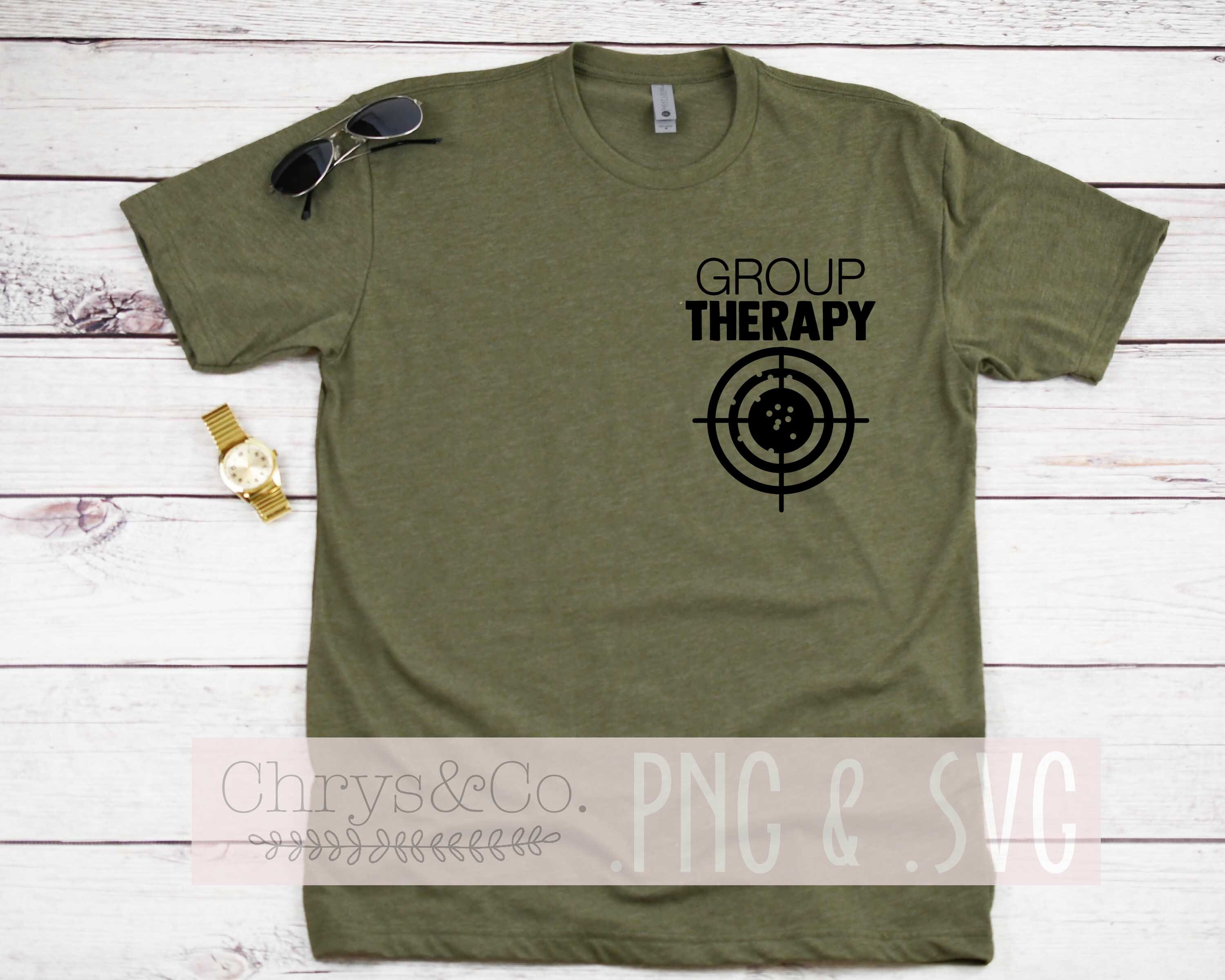 Group Therapy Target Practice Bullet Holes SVG Cricut PNG File Digital ...