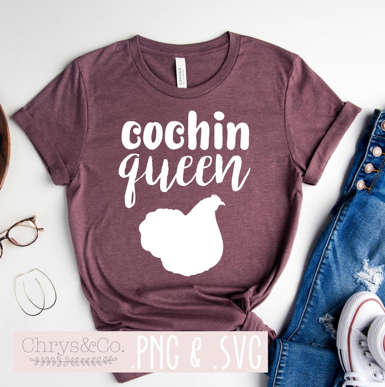 Cochin Queen SVG Cricut PNG File Svg Cochin Hen Clip Art - Etsy