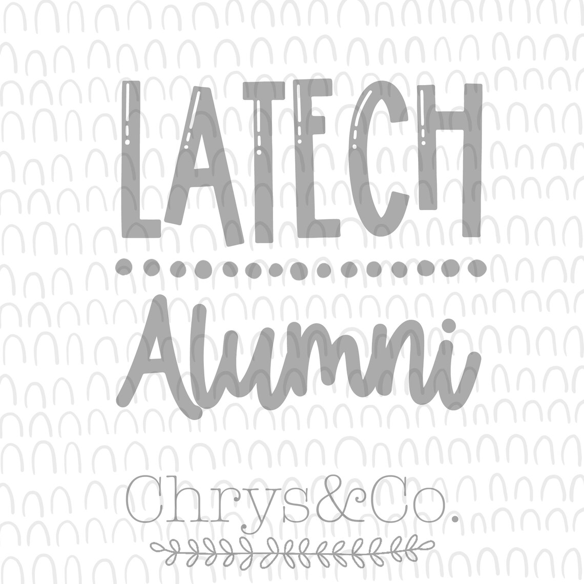 Louisiana Tech Alumni Pocket Style Svg Cricut PNG File Digital Design ...