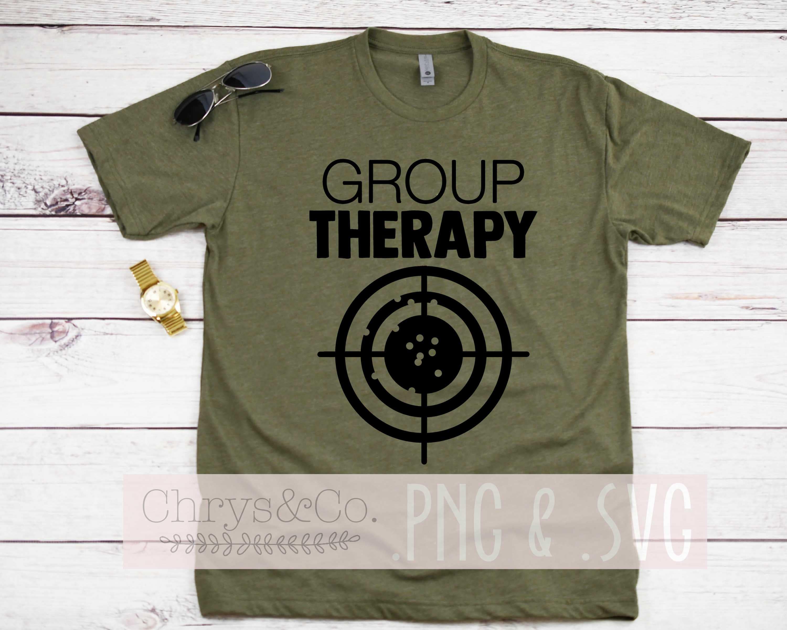 Group Therapy Target Practice Bullet Holes SVG Cricut PNG File Digital ...