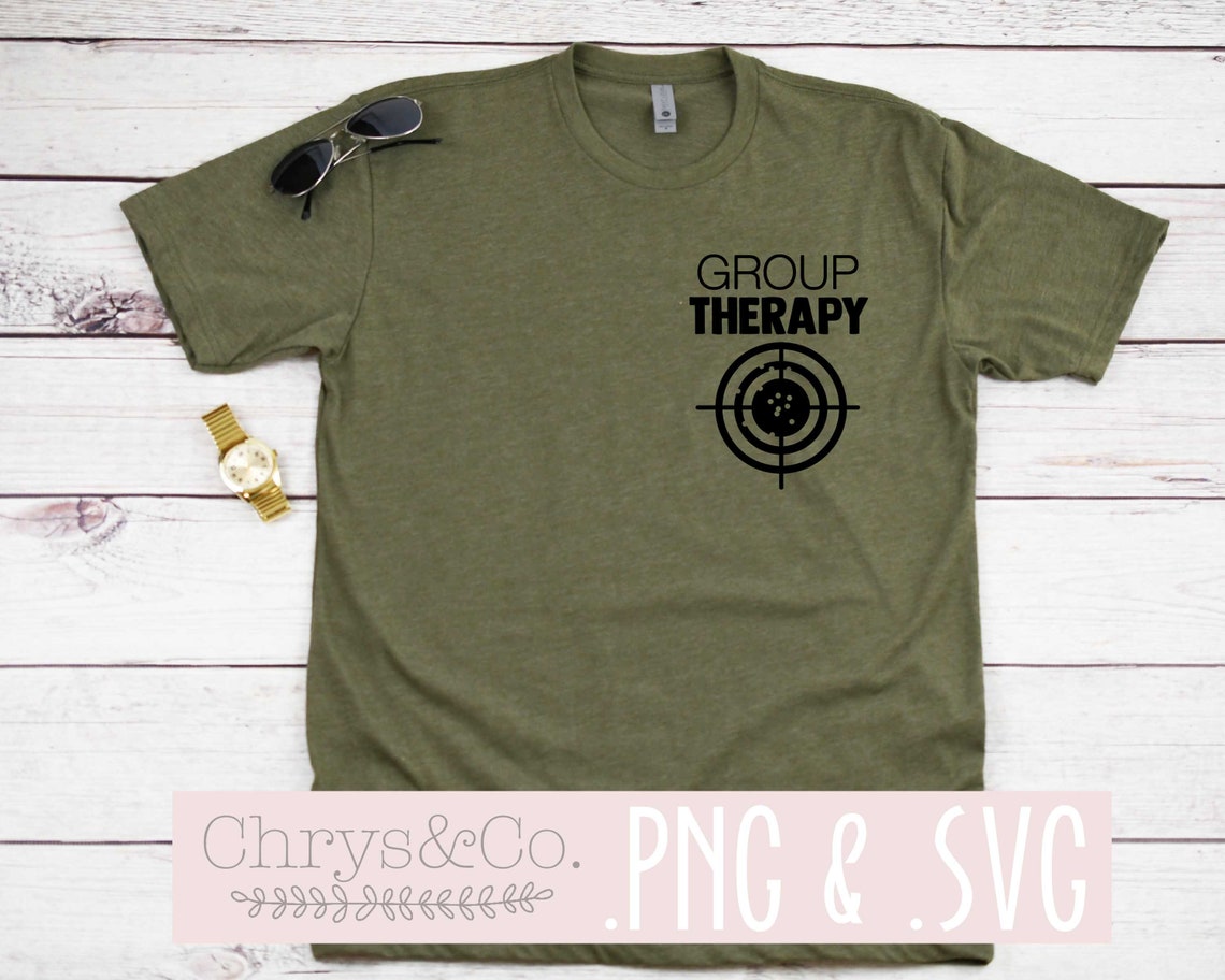 Group Therapy Target Practice Bullet Holes SVG Cricut PNG File - Etsy