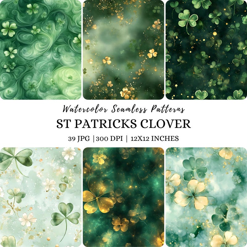 March Seamless Patterns - Etsy