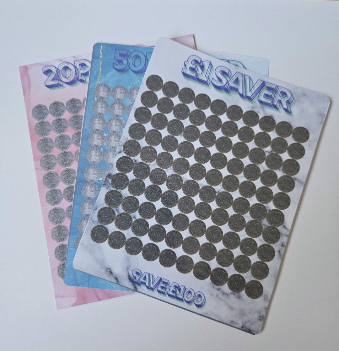 Coin Savings Tracker - Etsy
