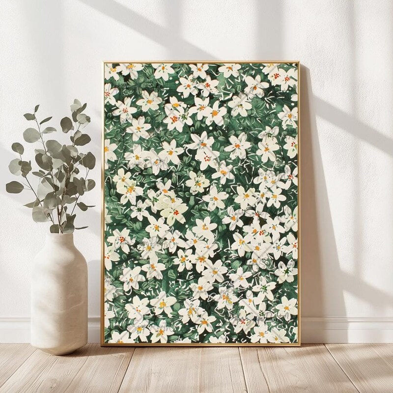 Flower Field - Etsy