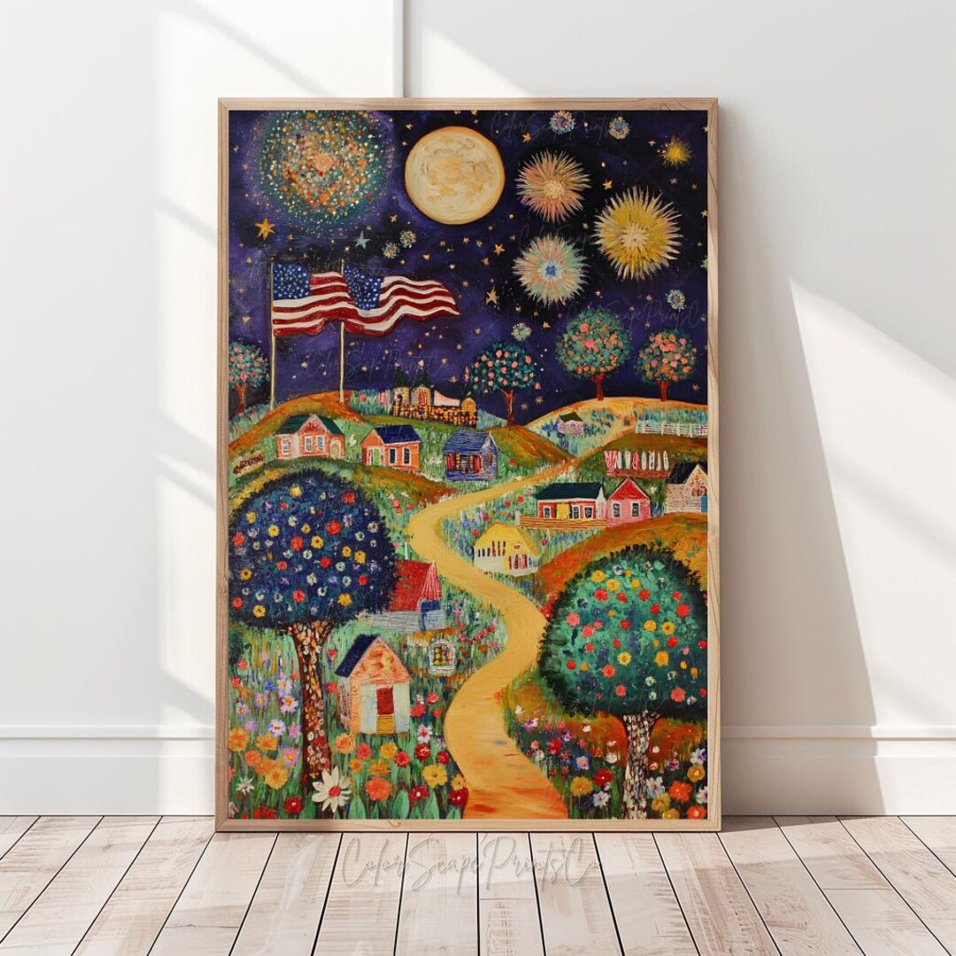 Vintage 4th of July Printable Independence Day Celebration Print ...