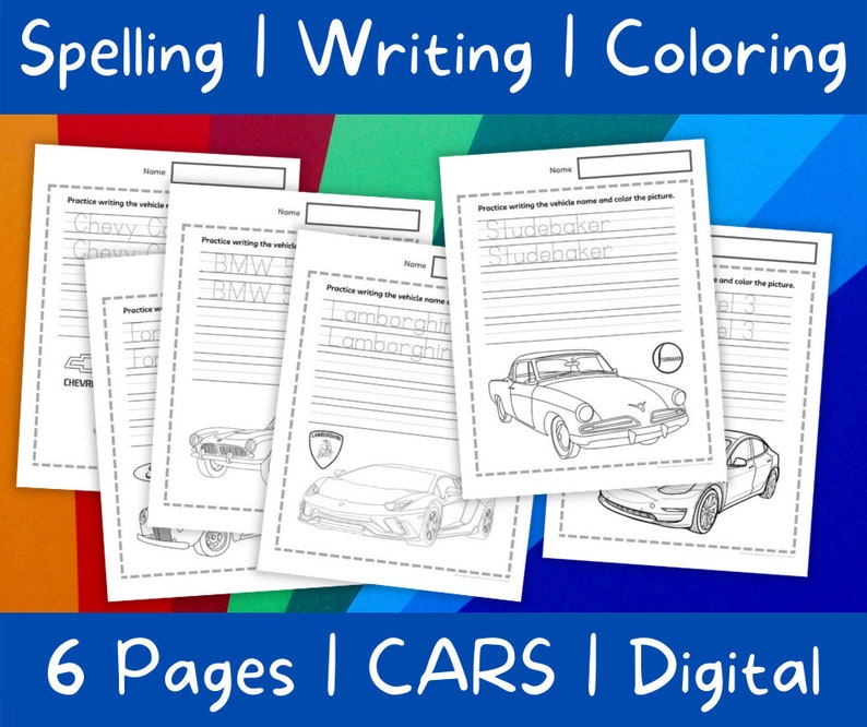 Coloring Pages Writing Practice Worksheets Spelling Preschool Pre-k ...