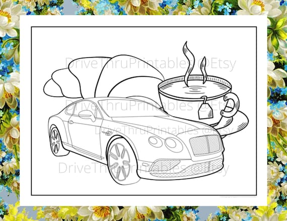 Bentley Coloring Pages
