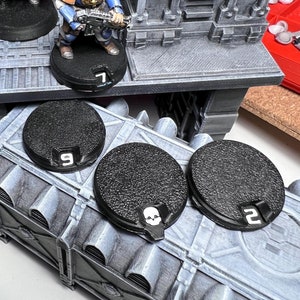 Wound Counter Bases | Digital Asset | 25mm/28mm/32mm | 3D Printed ...