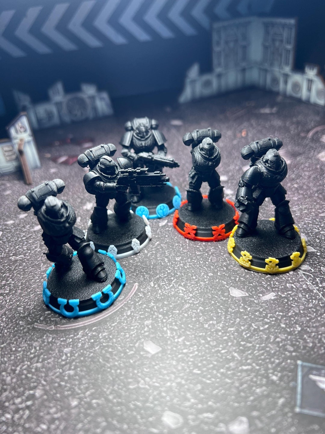 Customizable Squad Marker Set With Faction Symbols | Warhammer 40k ...