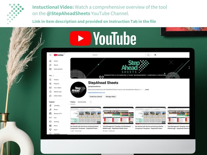 Home Comparison Template for House Hunting | Excel Spreadsheet With ...