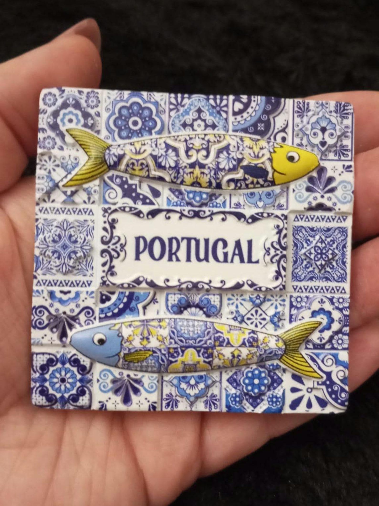 Fridge Magnet Souvenir From Portugal Magnet Gift Portuguese Tiles ...