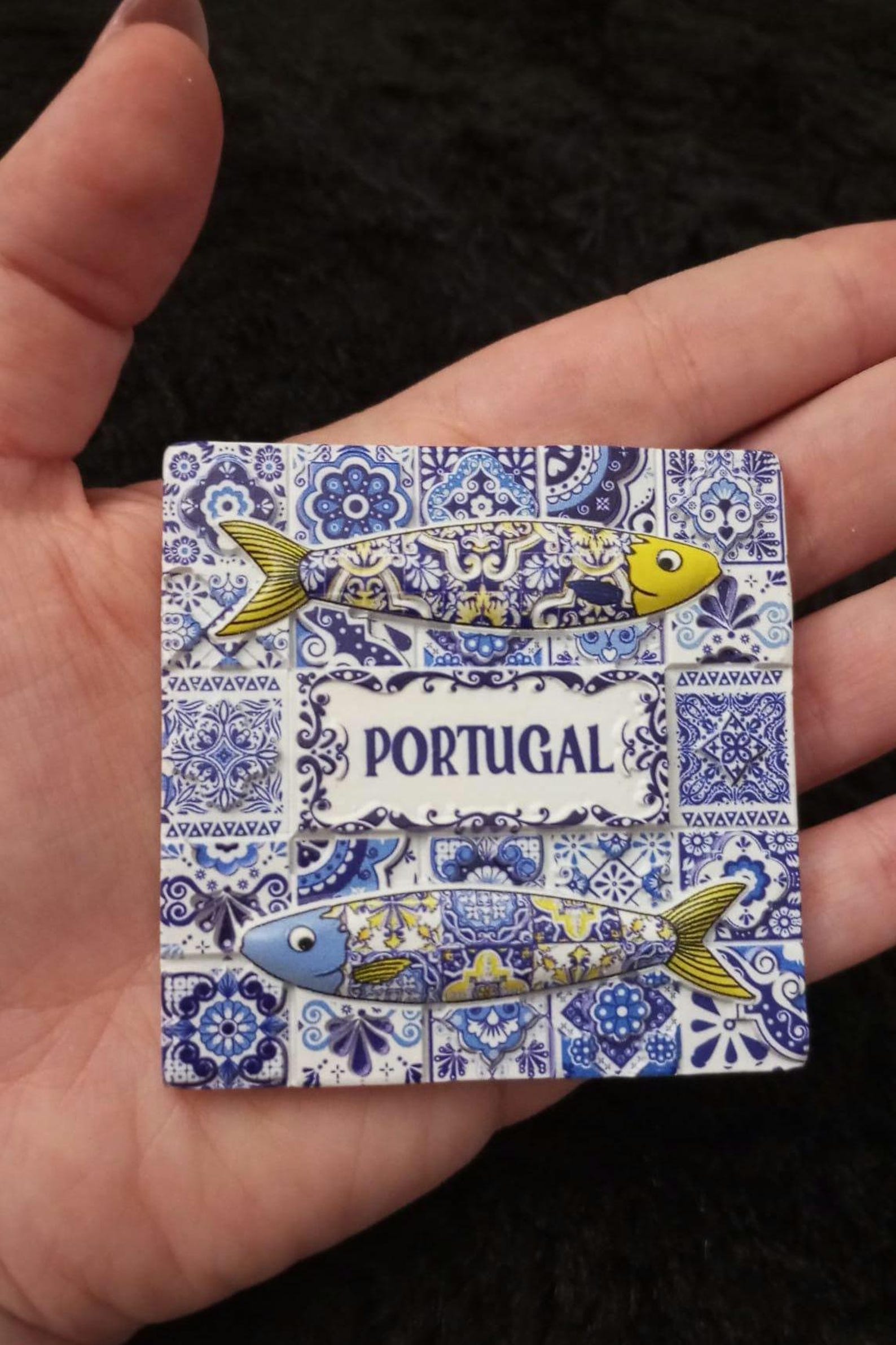 Fridge Magnet Souvenir From Portugal Magnet Gift Portuguese Tiles ...